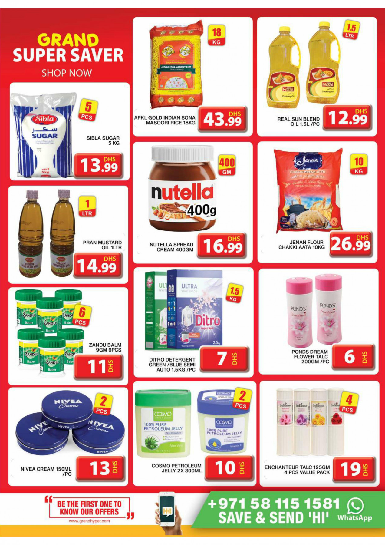 Grand Super Saver - Grand Mini Mall from Grand Hypermarket until 8th ...
