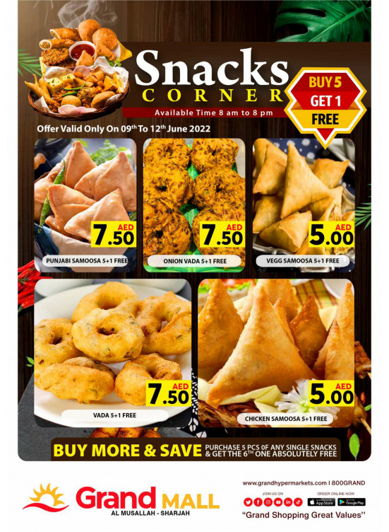 Snacks Offers - Grand Mall Sharjah from Grand Hypermarket until 12th ...