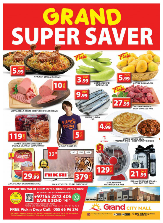 Grand Super Saver - Grand City Mall from Grand Hypermarket until 29th ...