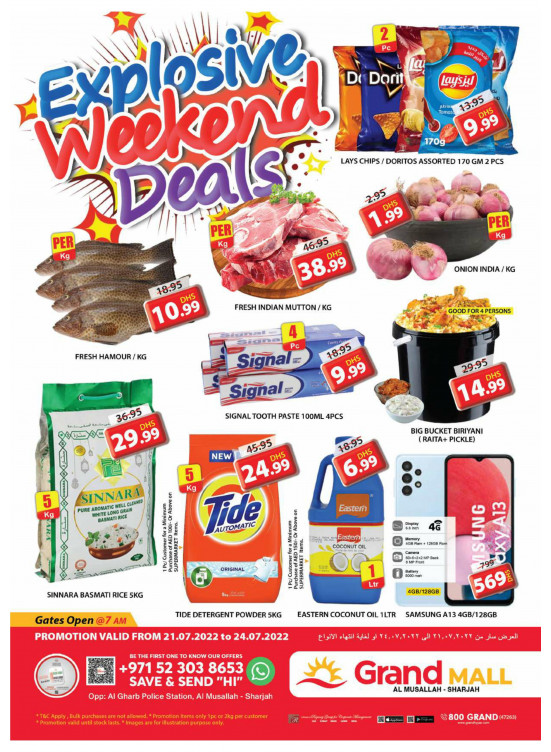 Weekend Deals - Grand Mall Sharjah from Grand Hypermarket until 24th ...
