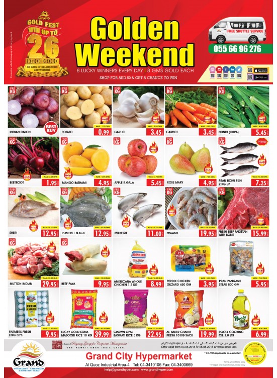 Golden Weekend Offers - Grand City Hypermarket from Grand Hypermarket ...