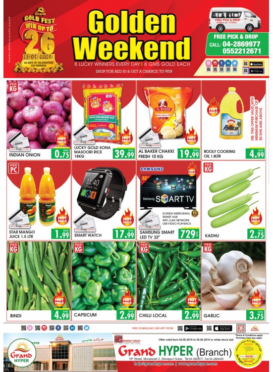 Golden Weekend Offers - Grand Hyper Muhaisnah from Grand Hypermarket ...