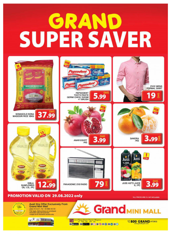 Grand Super Saver - Grand Mini Mall from Grand Hypermarket until 29th ...