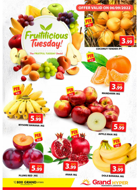 Fruitilicious Tuesday - Grand Hyper Muhaisnah from Grand Hypermarket ...