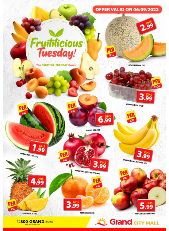 Fruitilicious Tuesday - Grand City Mall from Grand Hypermarket until ...