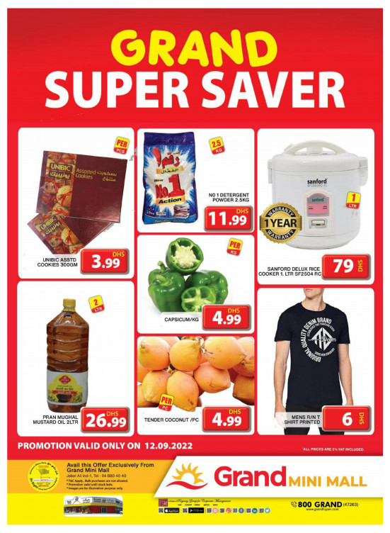 Grand Super Saver - Grand Mini Mall from Grand Hypermarket until 12th ...