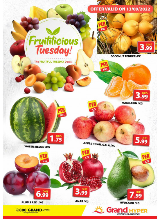Fruitilicious Tuesday - Grand Hyper Muhaisnah from Grand Hypermarket ...