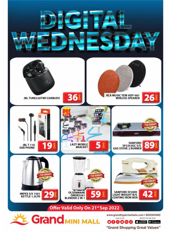 Pick of The Day - Grand Mini Mall from Grand Hypermarket until 21st ...