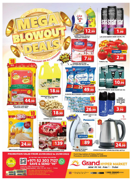 Weekend Deals - Grand Hypermarket Jebel Ali from Grand Hypermarket ...