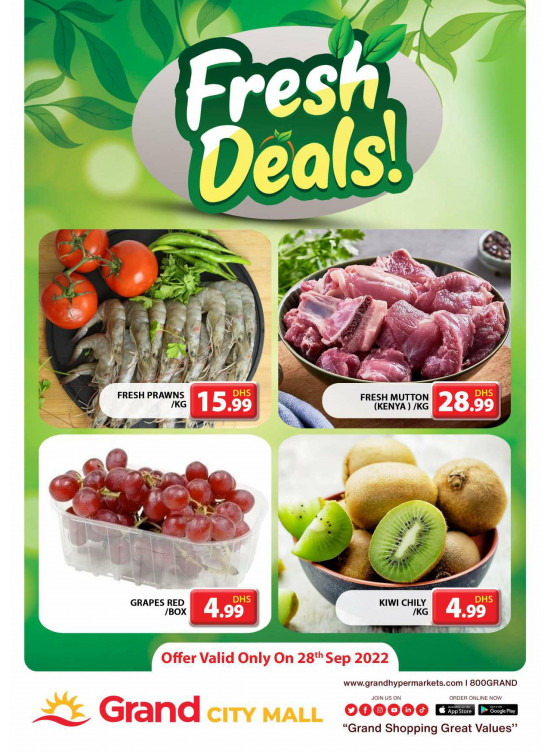 Fresh Deals - Grand City Mall from Grand Hypermarket until 28th ...