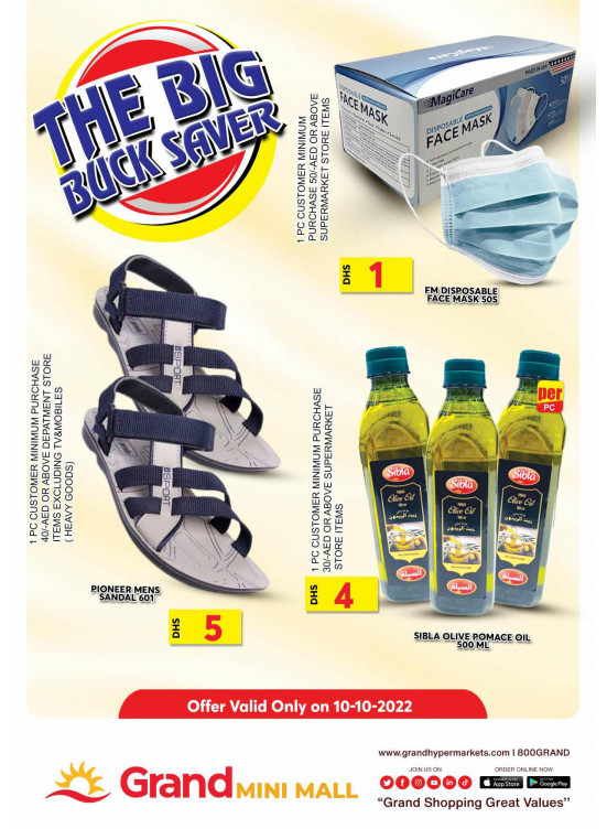 Big Savers - Grand Mini Mall from Grand Hypermarket until 10th October ...