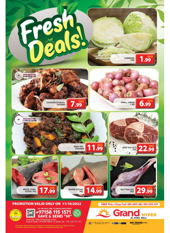 Fresh Deals - Grand Hyper Al Khail Mall from Grand Hypermarket until ...