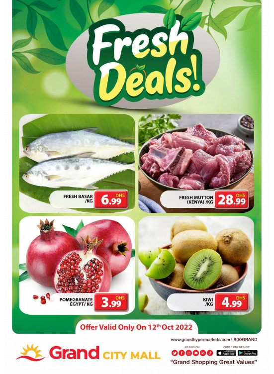Fresh Deals - Grand City Mall from Grand Hypermarket until 12th October ...