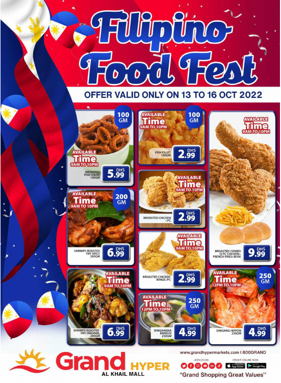 Food Fest - Grand Hyper Al Khail Mall from Grand Hypermarket until 16th ...