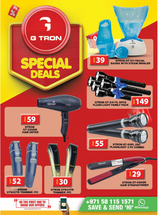 Speical Deals - Grand Hyper Al Khail Mall from Grand Hypermarket until ...