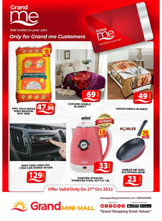 Grand Deals - Grand Mini Mall from Grand Hypermarket until 27th October - Grand Hypermarket UAE ...