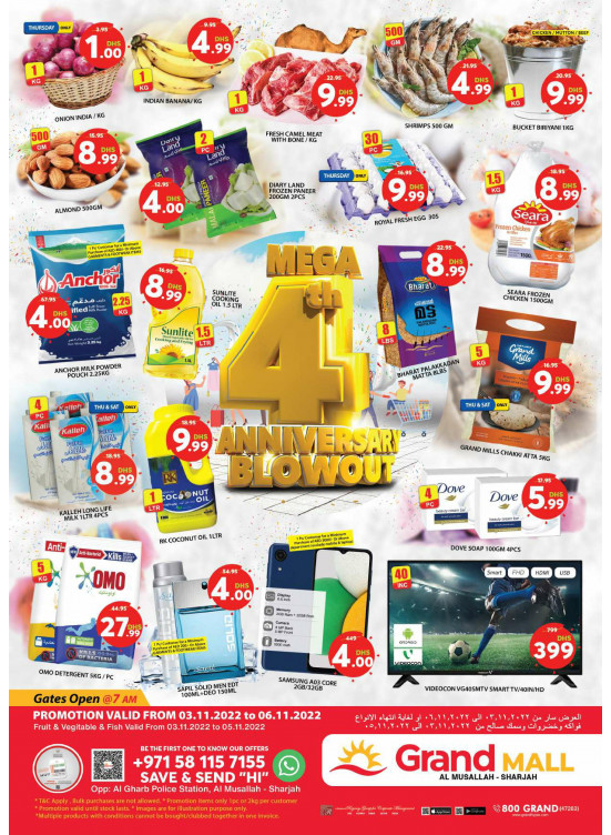 Weekend Deals - Grand Mall Sharjah from Grand Hypermarket until 6th ...