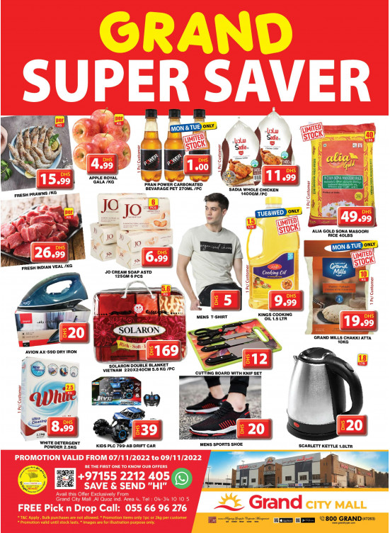 Grand Super Saver - Grand City Mall from Grand Hypermarket until 9th ...