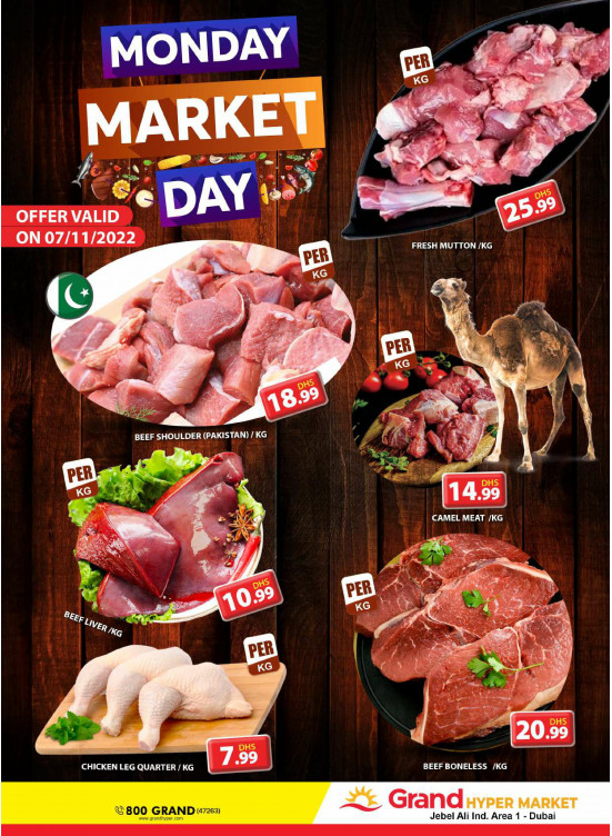 Meat Monday - Grand Hypermarket Jebel Ali from Grand Hypermarket until ...