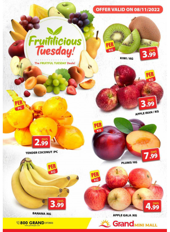 Fruitilicious Tuesday - Grand Mini Mall from Grand Hypermarket until ...