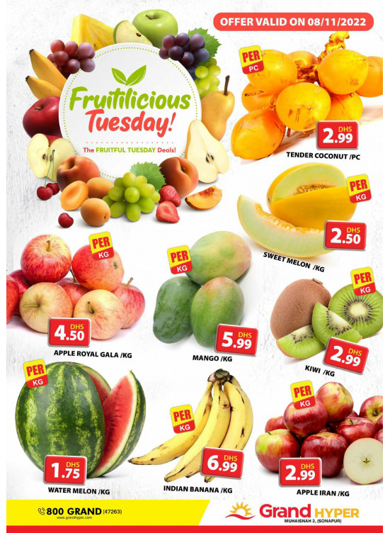 Fruitilicious Tuesday - Grand Hyper Muhaisnah from Grand Hypermarket ...