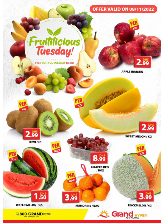 Fruitilicious Tuesday - Grand Hyper Al Khail Mall from Grand ...