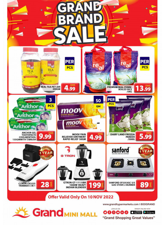 Grand Sale - Grand Mini Mall from Grand Hypermarket until 10th November ...