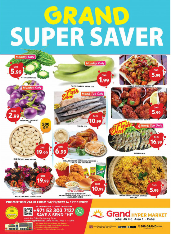 Grand Super Saver - Grand Hypermarket Jebel Ali from Grand Hypermarket ...