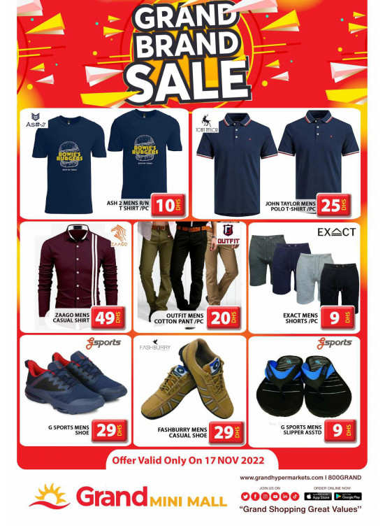 Grand Sale - Grand Mini Mall from Grand Hypermarket until 17th November ...