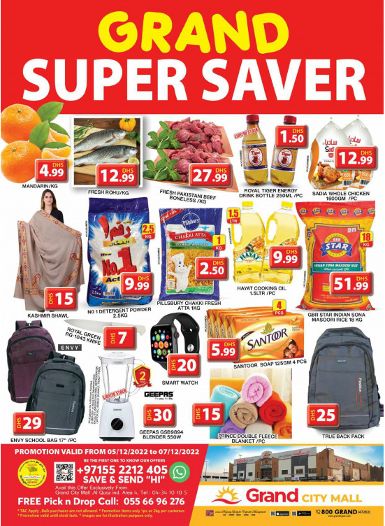 Grand Super Saver - Grand City Mall from Grand Hypermarket until 5th ...