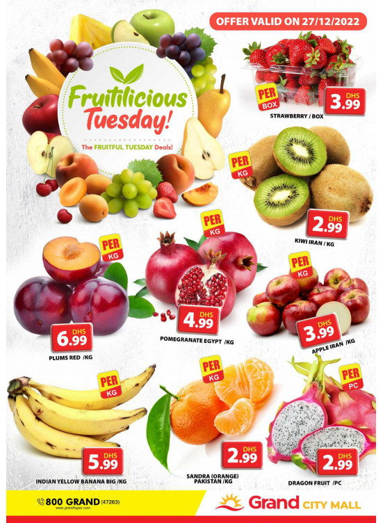 Fruitilicious Tuesday - Grand City Mall from Grand Hypermarket until ...