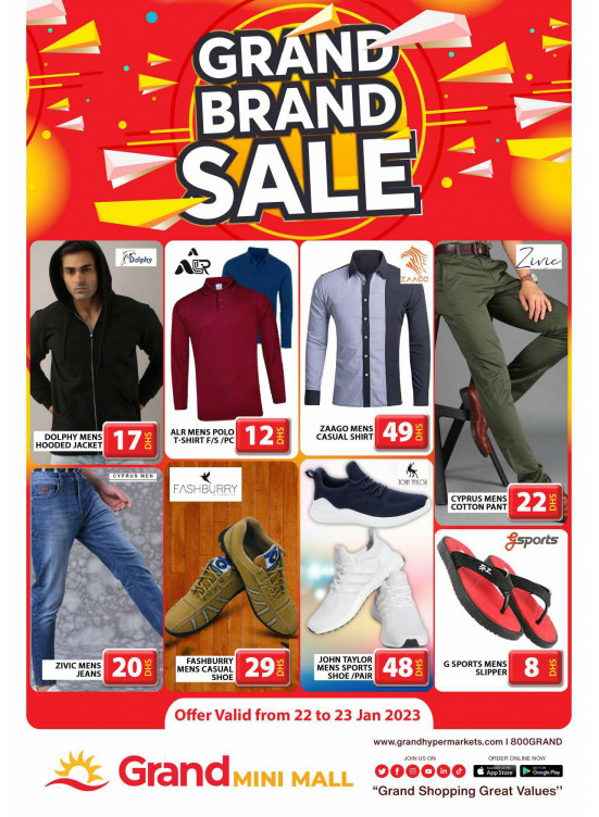 Grand Sale - Grand Mini Mall from Grand Hypermarket until 23rd January ...