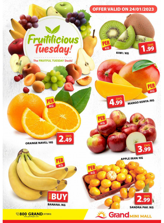 Fruitilicious Tuesday - Grand Mini Mall from Grand Hypermarket until ...
