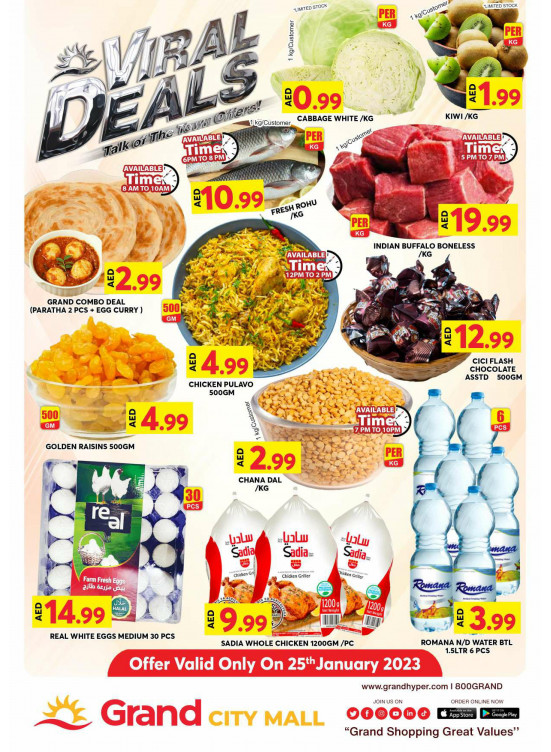 Big Deals - Grand City Mall from Grand Hypermarket until 25th January ...