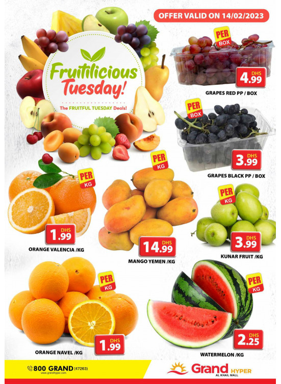 Fruitilicious Tuesday - Grand Hyper Al Khail Mall from Grand ...