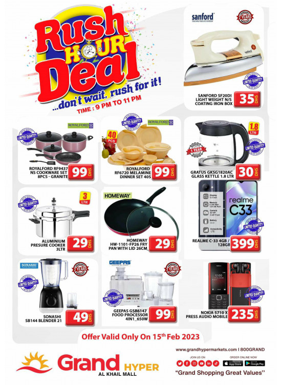 Hourly Deals - Grand Hyper Al Khail Mall from Grand Hypermarket until ...