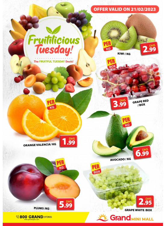 Fruitilicious Tuesday - Grand Mini Mall from Grand Hypermarket until ...