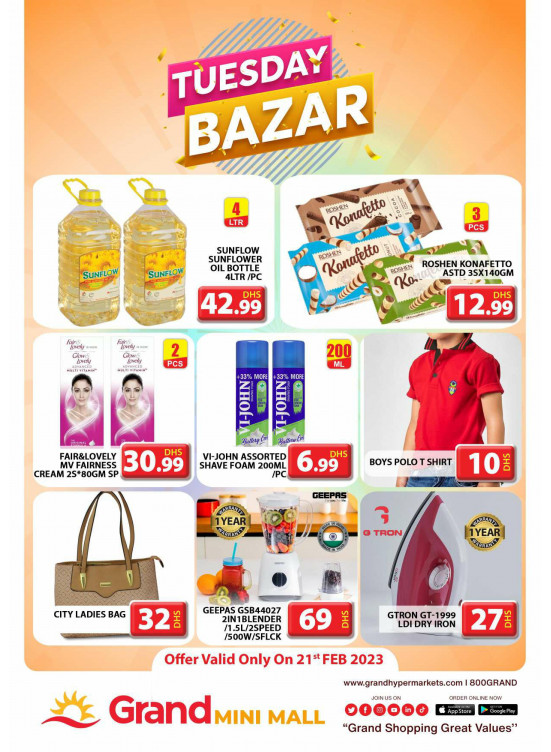 Pick of The Day - Grand Mini Mall from Grand Hypermarket until 21st ...