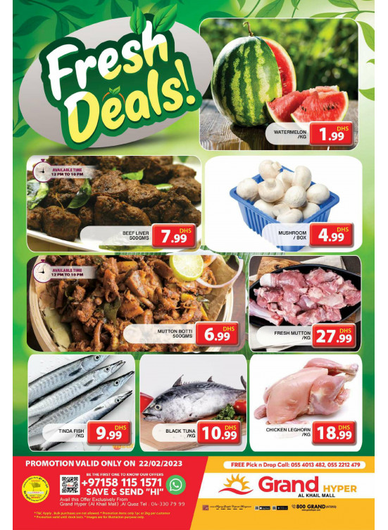 Fresh Deals - Grand Hyper Al Khail Mall from Grand Hypermarket until ...