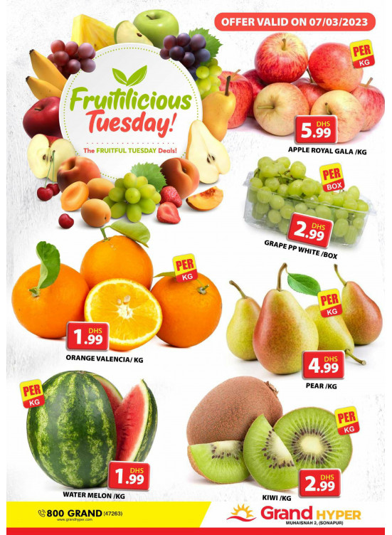 Fruitilicious Tuesday - Grand Hyper Muhaisnah from Grand Hypermarket ...