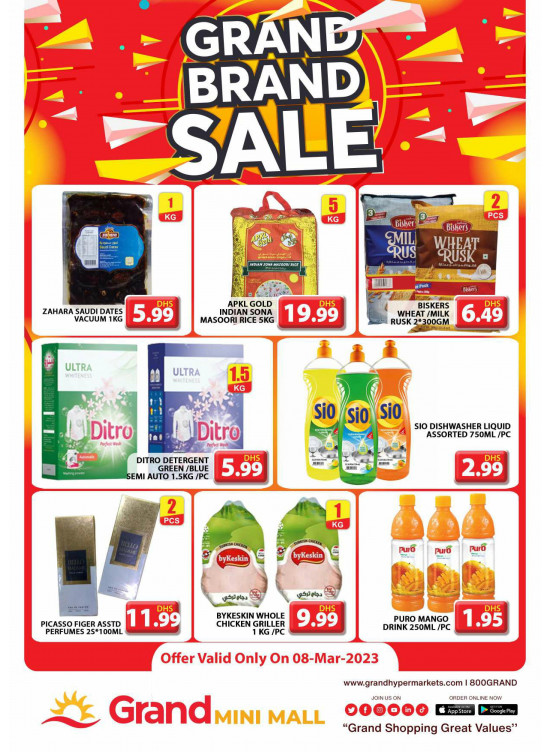 Grand Sale - Grand Mini Mall from Grand Hypermarket until 9th March ...