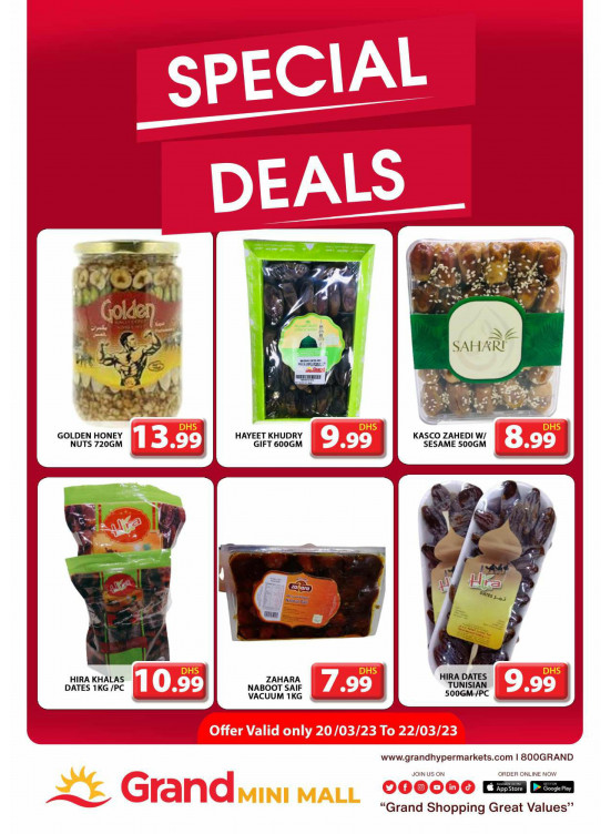 Special Deals - Grand Mini Mall from Grand Hypermarket until 22nd March ...