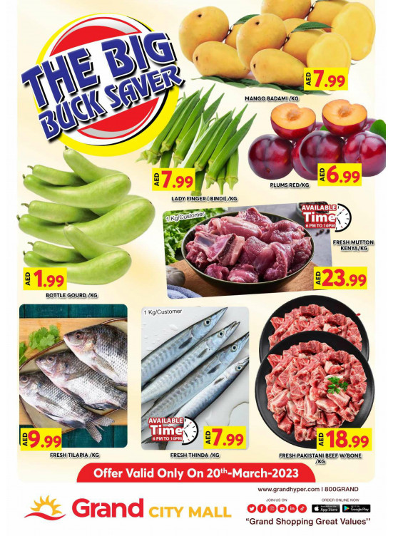 Big Deals - Grand City Mall from Grand Hypermarket until 20th March ...