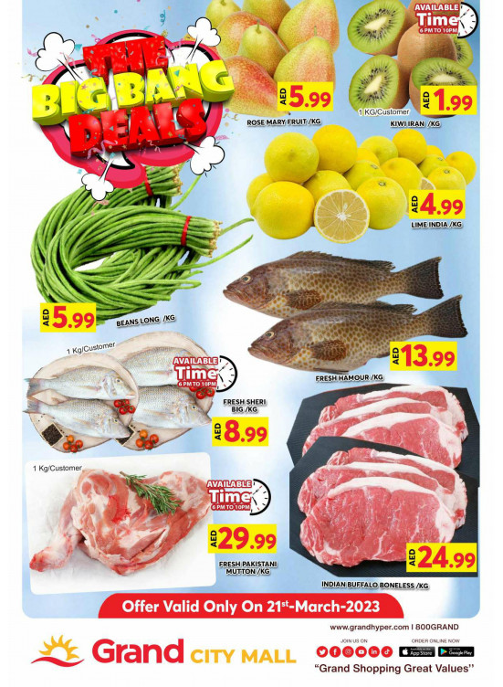 Big Deals - Grand City Mall from Grand Hypermarket until 21st March ...
