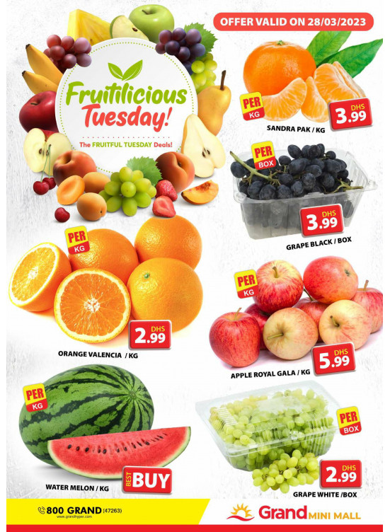 Fruitilicious Tuesday - Grand Mini Mall from Grand Hypermarket until ...