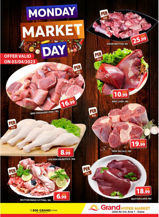 Meat Monday - Grand Hypermarket Jebel Ali from Grand Hypermarket until ...