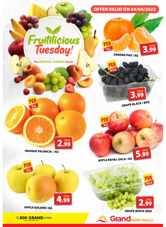 Fruitilicious Tuesday - Grand Mini Mall from Grand Hypermarket until ...