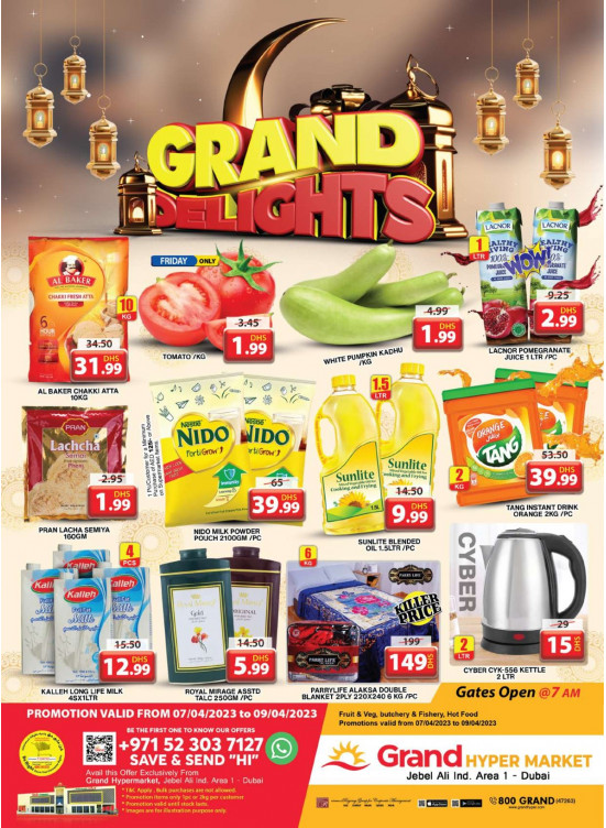 Weekend Deals - Grand Hypermarket Jebel Ali from Grand Hypermarket ...