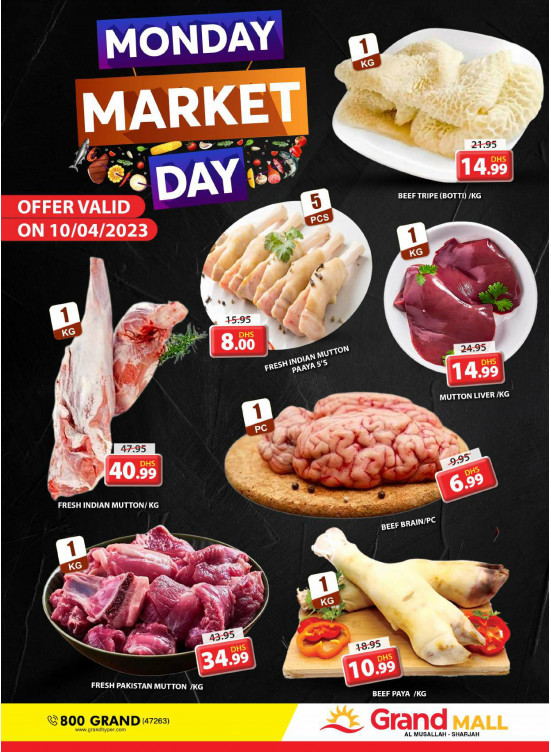 Meat Monday - Grand Mall Sharjah from Grand Hypermarket until 10th ...