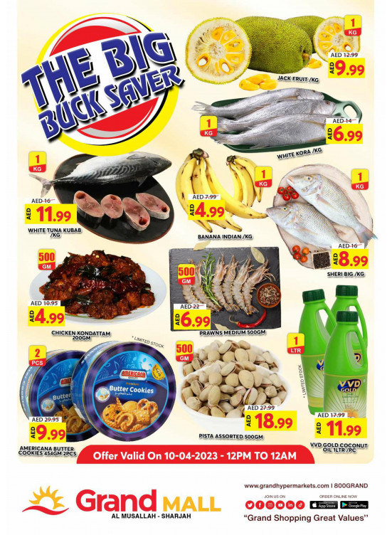 Big Deals - Grand Mall Sharjah from Grand Hypermarket until 10th April ...